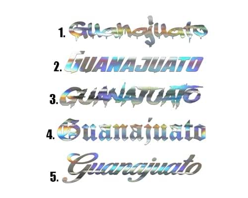 Amazon.com: Guanajuato Mexico MX Vinyl Decal Sticker Windshield Banner ...