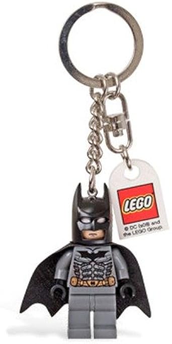 Lego Batman Grey Suit Key Chain (Minifig keyring) 852314 : Amazon.co.uk ...