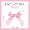 Amazon.com: YGDZ Mini Pink Bows - 50 PCS, Satin Fabric Ribbons for ...