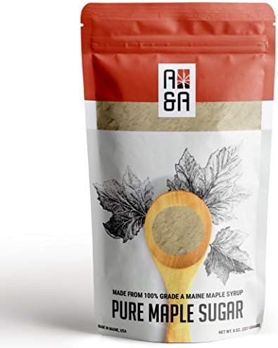 Amazon.com: Pure Maple Sugar - 8 0z - A&A Maple : Grocery & Gourmet Food