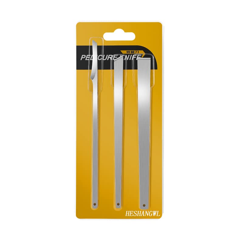 Amazon.com: 3PCS Stainless Steel ingrown toenail Pedicure Knife Set ...