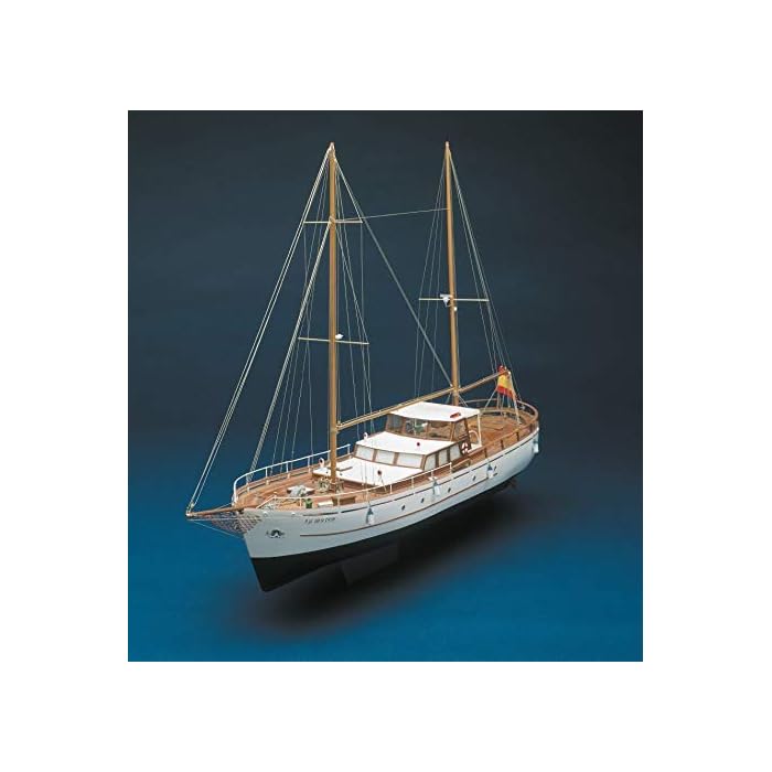 Buy Mantua Models Bruma 1/45th Scale Wooden Model Ship Kit 736 Online ...
