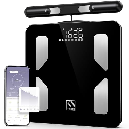 Snapklik.com : FITINDEX Smart Scale For Body Weight And Fat, 8 ...