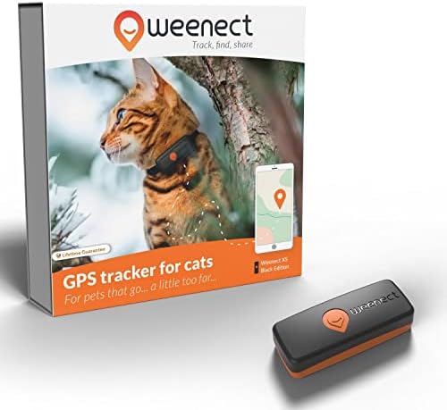 Weenect Cat XS - NEW GPS Tracker for Cats | Real-time Mini GPS Tracker ...