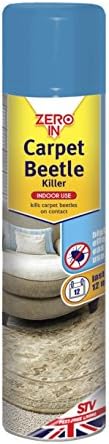 Zero In Carpet Beetle & Moth Killer - 500 ml Spray Ready to Use ...