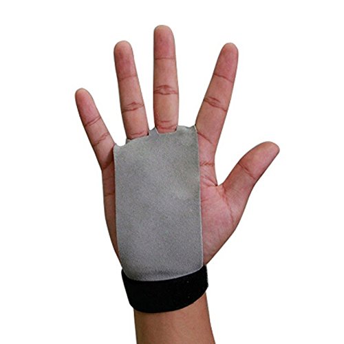 BuyWorld 1 Pair Hand Grip Synthetic Leather Crossfit Gymnastics Guard ...