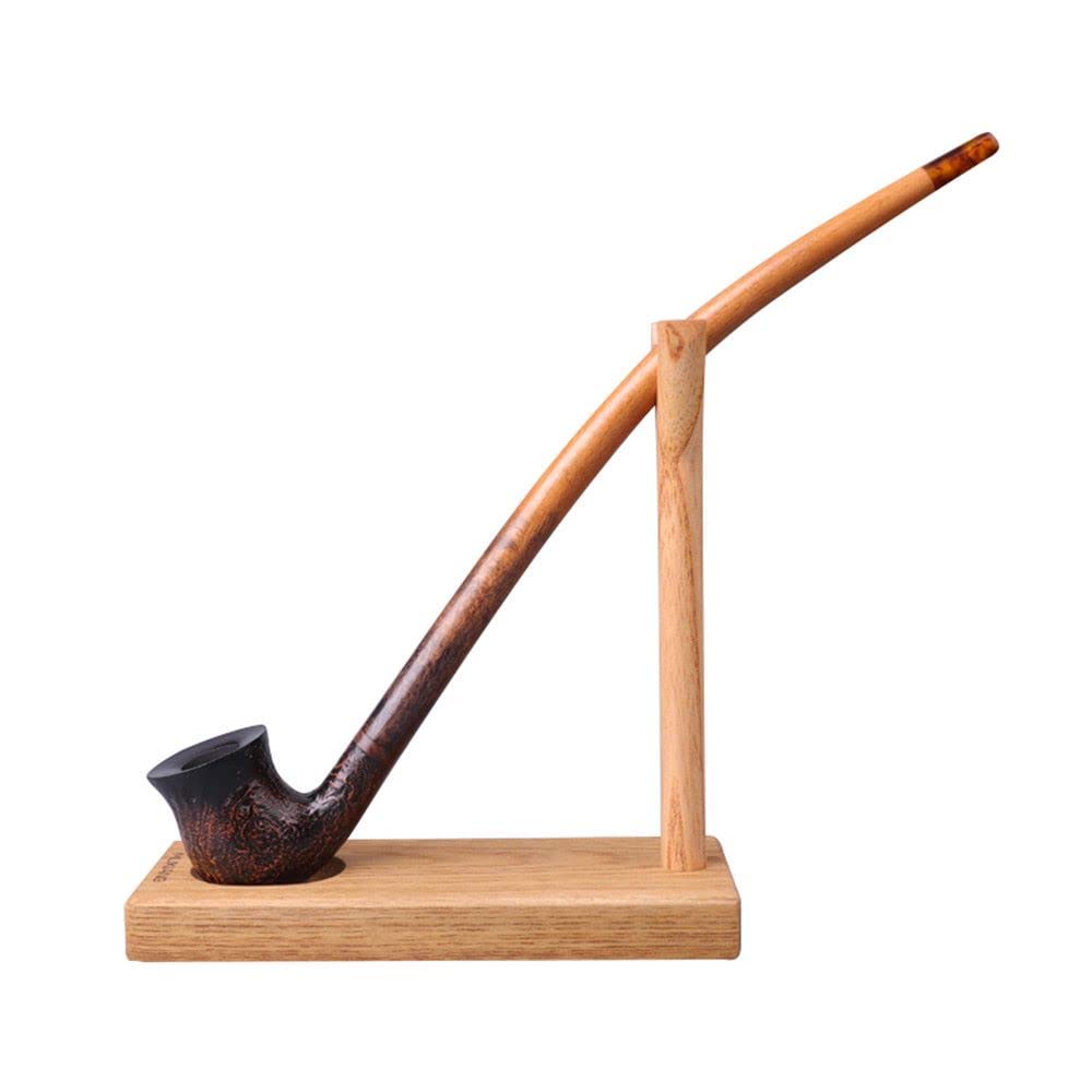 Amazon.com: MUXIANG Wooden Pipe Stand Rack Holder for 1 Churchwarden ...