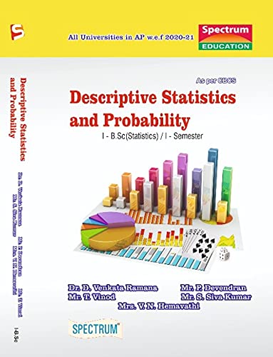 Buy Descriptive Statistics and Probability - CBCS - I BA & B.Sc ...