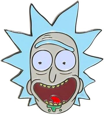 Amazon.com: Rick and Morty - Rick Enamel Pin : Clothing, Shoes & Jewelry