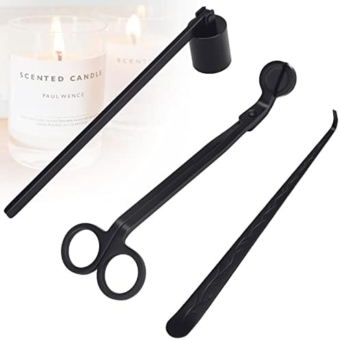 Opopark 3 in 1 Candle Snuffer Set,Wick Trimmer Candle Snuffer Wick ...
