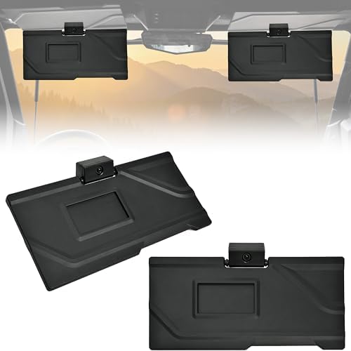 Amazon.com: SAUTVS Sun Visors for Polaris Ranger XD 1500 Premium ...