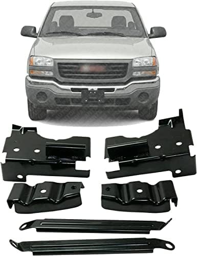 Amazon.com: US AUTO PARTS PLUS New Front Bumper Brackets Set Right ...