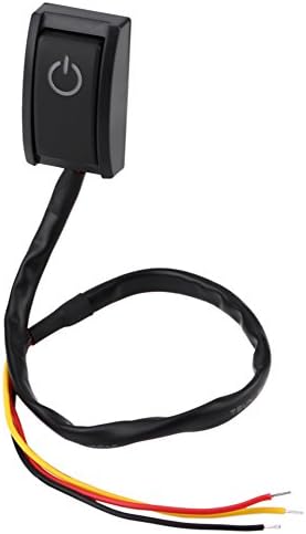 12V Rocker Switch, DC 12V 200mA ON/OFF Button Switch Car DIY Switch ...