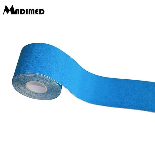 1Roll 5cmx5m Shiny Viscose Kinetic Tape Elastic Adhesive Muscle Bandage ...
