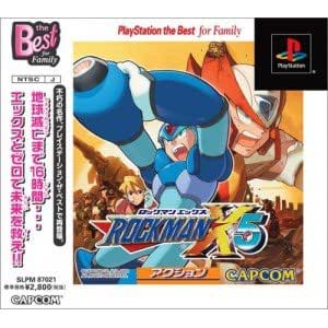 Amazon.com: RockMan X5 (PlayStation the Best) [Japan Import] : 電動遊戲