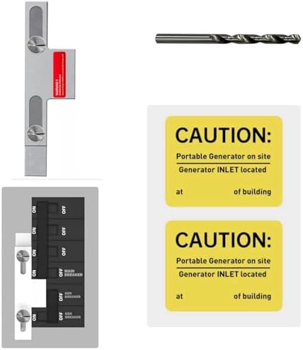 QYZZRS Generator Interlock Kit Compatible with Square D Homeline Meter ...