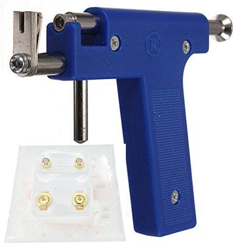 Buy OSCAR Professional Ear Piercing System Tool Ear Studs Steel Ear ...