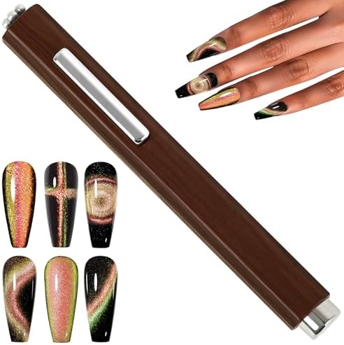 Amazon.com: 3 in 1 Nail Magnet Tool Cat Eye 3D Nails Art Cat Eye Gel ...