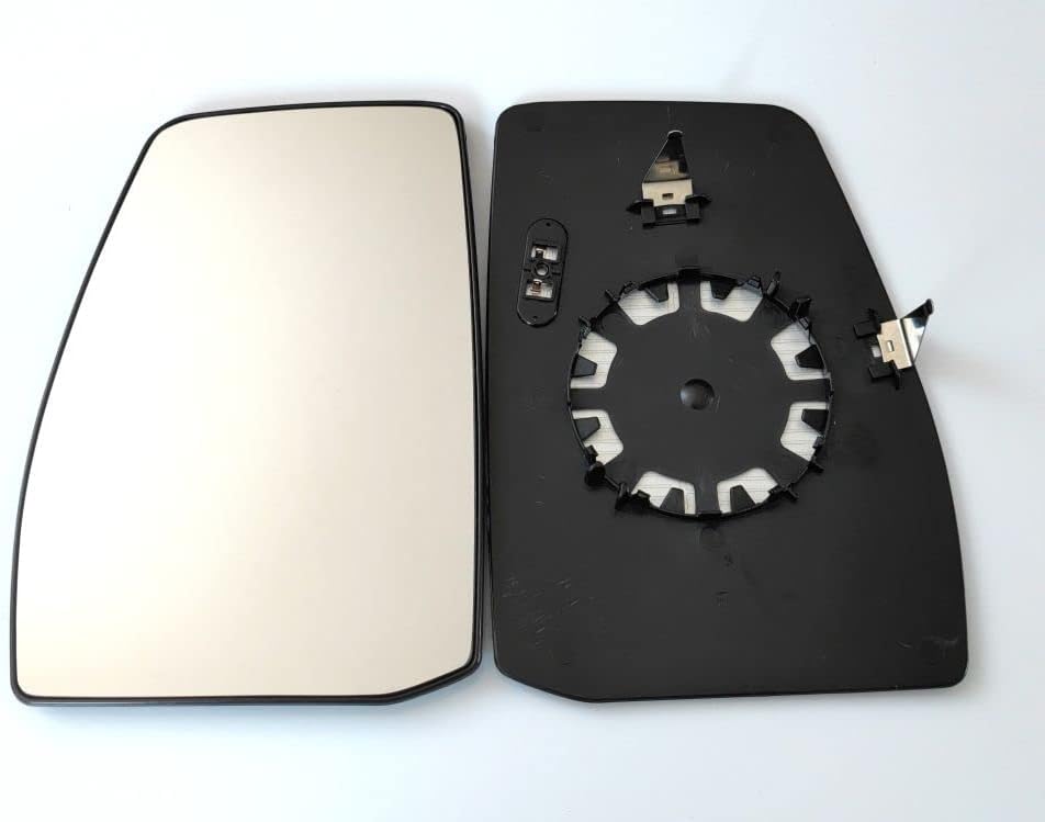 FITS FORD TRANSIT CUSTOM 2012-2023 WING MIRROR GLASS CONVEX HEATED LEFT ...