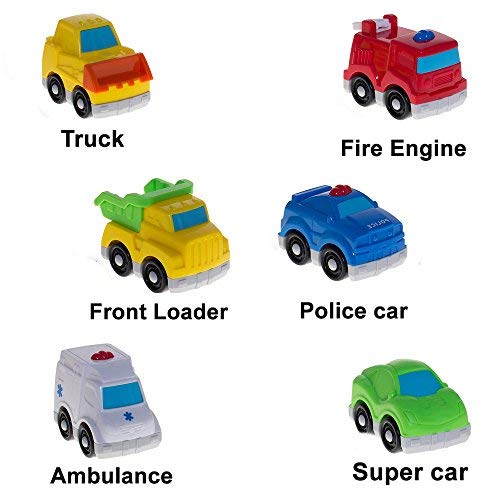 Buy Baybee Unbreakable Vehicle Truck Toy Set | 6 Pieces of Free Wheel ...
