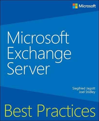 Microsoft Exchange Server Best Practices : Buy Online at Best Price in ...