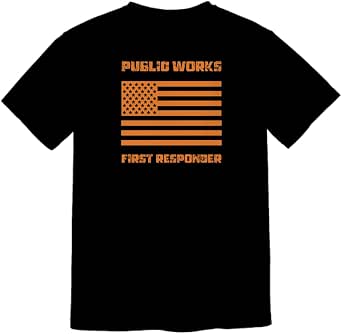 Amazon.com: Public Works First Responder Shirt, Public Works Tshirt ...