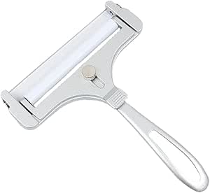 Amazon.com: Adjustable Wire Cheese Slicer Zinc Alloy Thickness Cheese ...