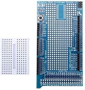 UIOTEC 1 pieza Mega2560 1280 Proto Shield V3 de expansión Board with ...