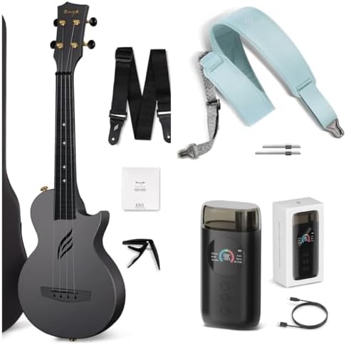 Amazon.com: Enya Concert Ukulele Nova U 23’’ Carbon Fiber Travel ...