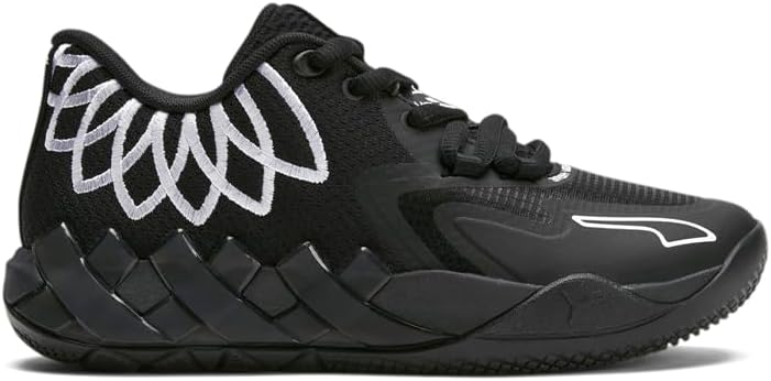 Amazon.com: PUMA Kids Boys Mb1 Lo Basketball Sneakers Shoes - Black ...