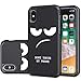 Amazon.com: LEEGU for iPhone XR Case, Cute [Don't Touch My Phone] Shockproof Dual Layer Heavy ...
