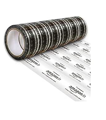 VOIISH Amazon Branded Tape Matte Finish Tape Amazon Printed Tape Amazon ...