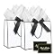 TACHIO Gift Bags Medium, 2Pcs Paper Gift Bag with 4 tissue papers and ...