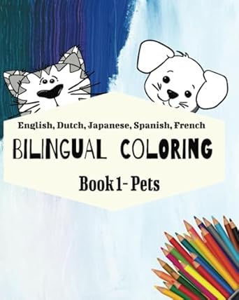 Language Coloring Book: Language Activity Book (Bilingual Coloring ...