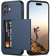 Amazon.com: Nvollnoe Compatible with iPhone 16 Pro Case with Card ...