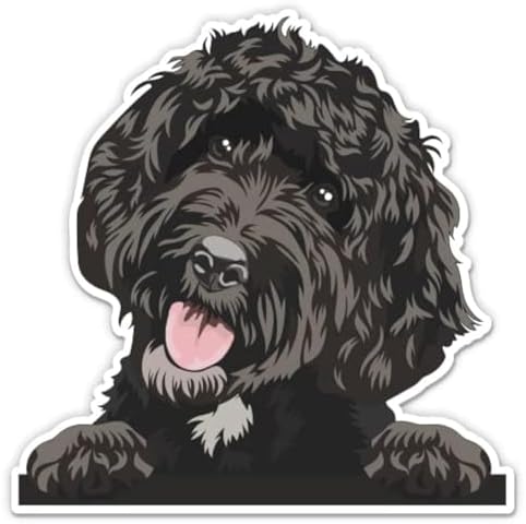Amazon.com: Goldendoodle Sticker 4 Inch Goldendoodle Lover Doodle Dog ...