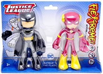 Buy JUSTICE LEAGUE 7-inch Flextreme Batman and The Flash Figures (Pack ...