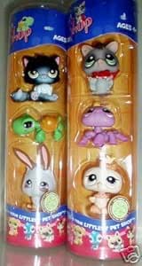 Amazon.com: Littlest Pet Shop Halloween Friends - Spider #430, Owl #431 ...