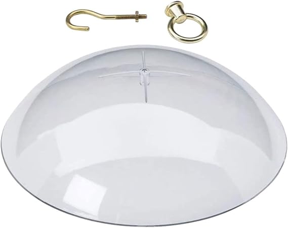 Amazon.com : GANAZONO Bird Feeders Cover Dome Rain Cover Bird Rain ...