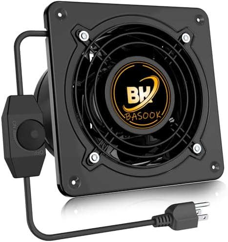 Amazon.com: BASOOK 6-Inch Kitchen Exhaust Fan - 308 CFM Ventilation Fan ...