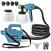 HVLP Paint Sprayer Gun, 800W Power Paint Sprayers with 2PCS 1300ML ...