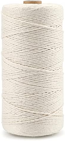 Amazon.com : CORDAGE SOURCE 1136-WA 1136 No.16 Cotton Twine, 200-Feet ...