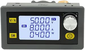 Amazon.co.jp: DOEVCAT 1 ピース CNC 調整可能な定電圧レギュレータ プラスチック 図示の CV CC 降圧電源 ...