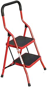 Step Stools,Ladder with Safety Handrail Rail, Ultra Wide Platform ...