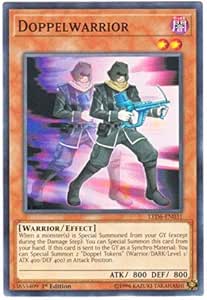 Amazon.co.jp: 遊戯王 英語版 LED6-EN031 Doppelwarrior ドッペル・ウォリアー (ノーマル) 1st ...