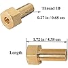 Amazon.com: Zeiboat 53108900 Spring Barrel Nut Assembly, Compatible ...