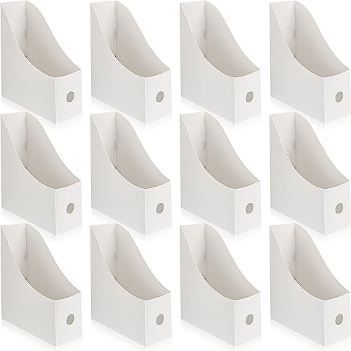 Amazon.com: Simple Houseware White Magazine File Holder Organizer Box ...