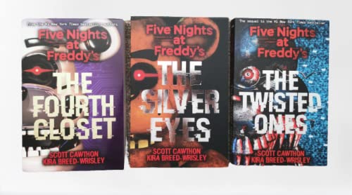 Five Nights At Freddy 3 Books Collection Set Silver Eyes Twisted Ones ...