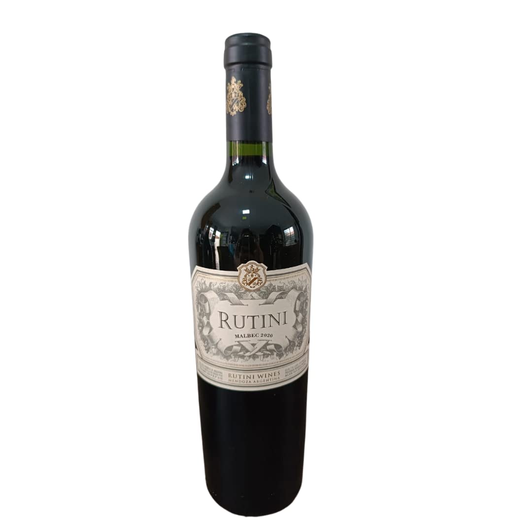 1 Vinho Tinto Argentino - RUTINI MALBEC - 750ml | Amazon.com.br
