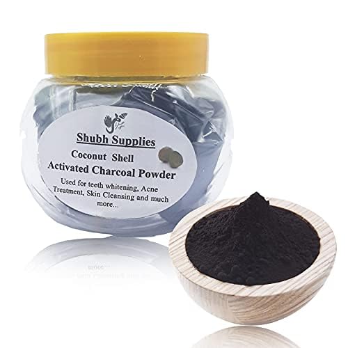 Buy Shubh Supplies Coconut shell Activated charcoal powder for face ...